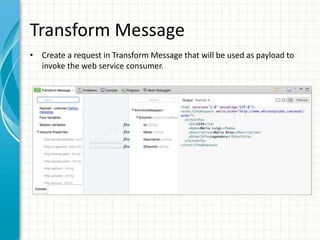 Mulesoft Consuming Web Service - Web Service Consumer | PPTX | Web ...