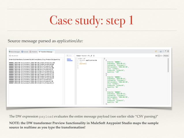 Mulesoft Dataweave Data Transformation Language Ppt