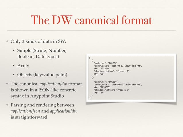 MuleSoft DataWeave data transformation language | PDF