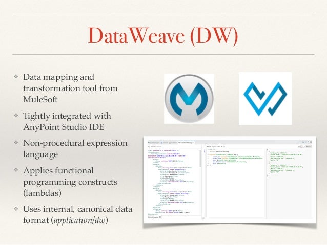 Mulesoft Dataweave Data Transformation Language