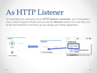Mulesoft http connector | PPTX