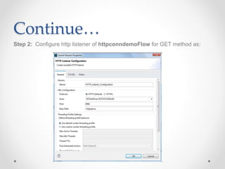 Mulesoft http connector | PPTX