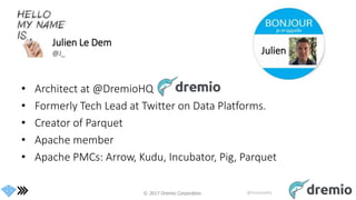 Mule soft mar 2017 Parquet Arrow | PPTX