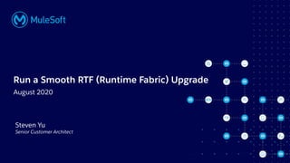 MuleSoft Online meetup - An expert's guide to Runtime fabric - August ...