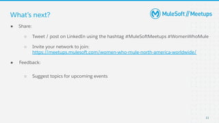 Women Who Mule - June Meetup (EMEA) | PPT