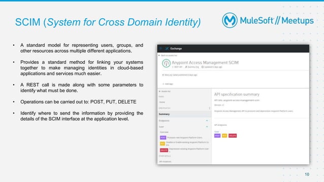 Design and Implementation: SCIM Automation using Anypoint Platform APIs | PPT