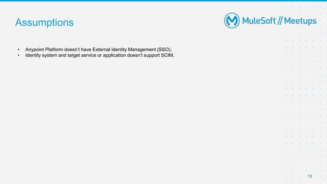 Design and Implementation: SCIM Automation using Anypoint Platform APIs | PPTX