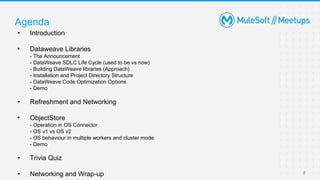 Dataweave Libraries and ObjectStore | PPTX