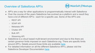 Deep Dive into Salesforce APIs | PPTX | Web Development | Internet