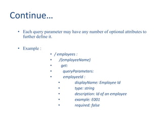 Mule soft RAML API Designing | PPTX