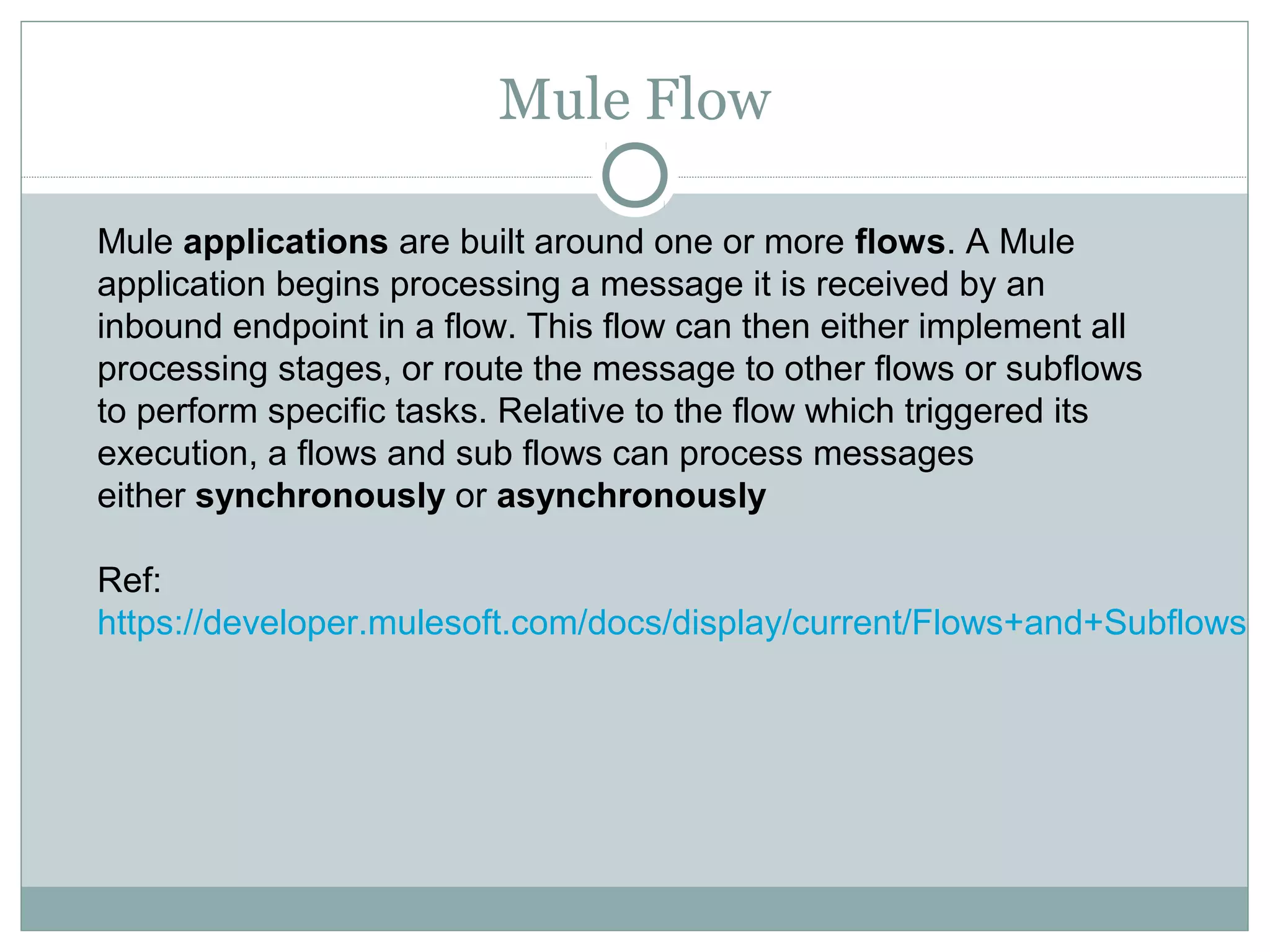 Mule soft muleflow | PPT