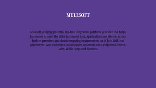 MuleSoft API Management Melbourne Australia | QR Solutions | PPT