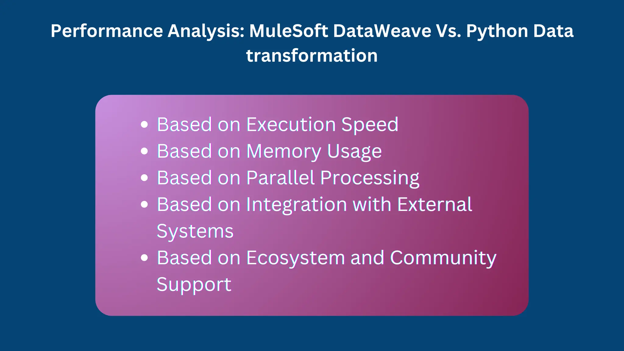 How Mulesoft Enhances Data Connectivity Across Platforms Ppt