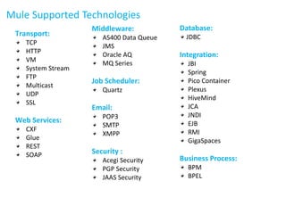 Mule soft ppt | PPTX