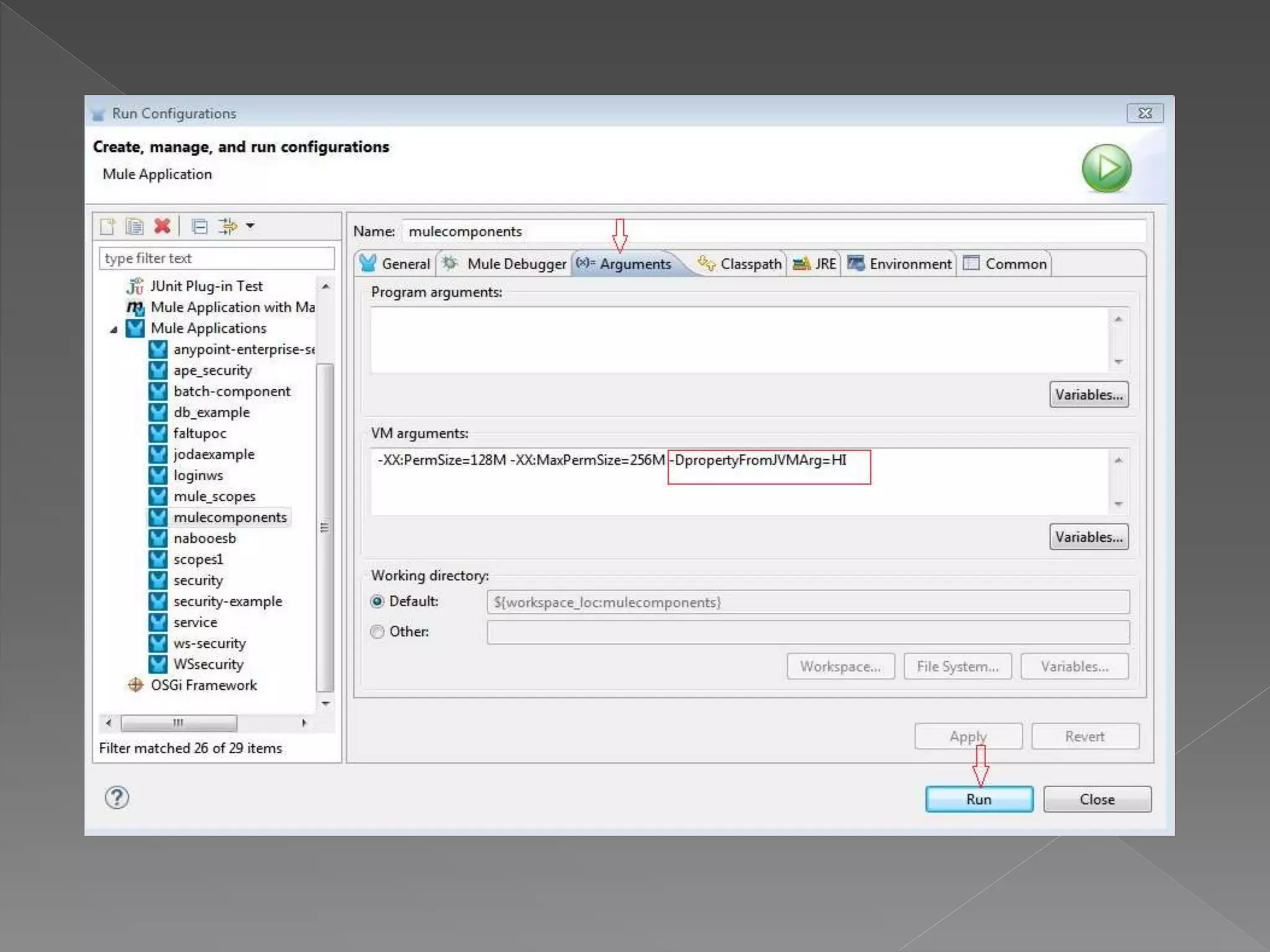 Mule system properties | PPT