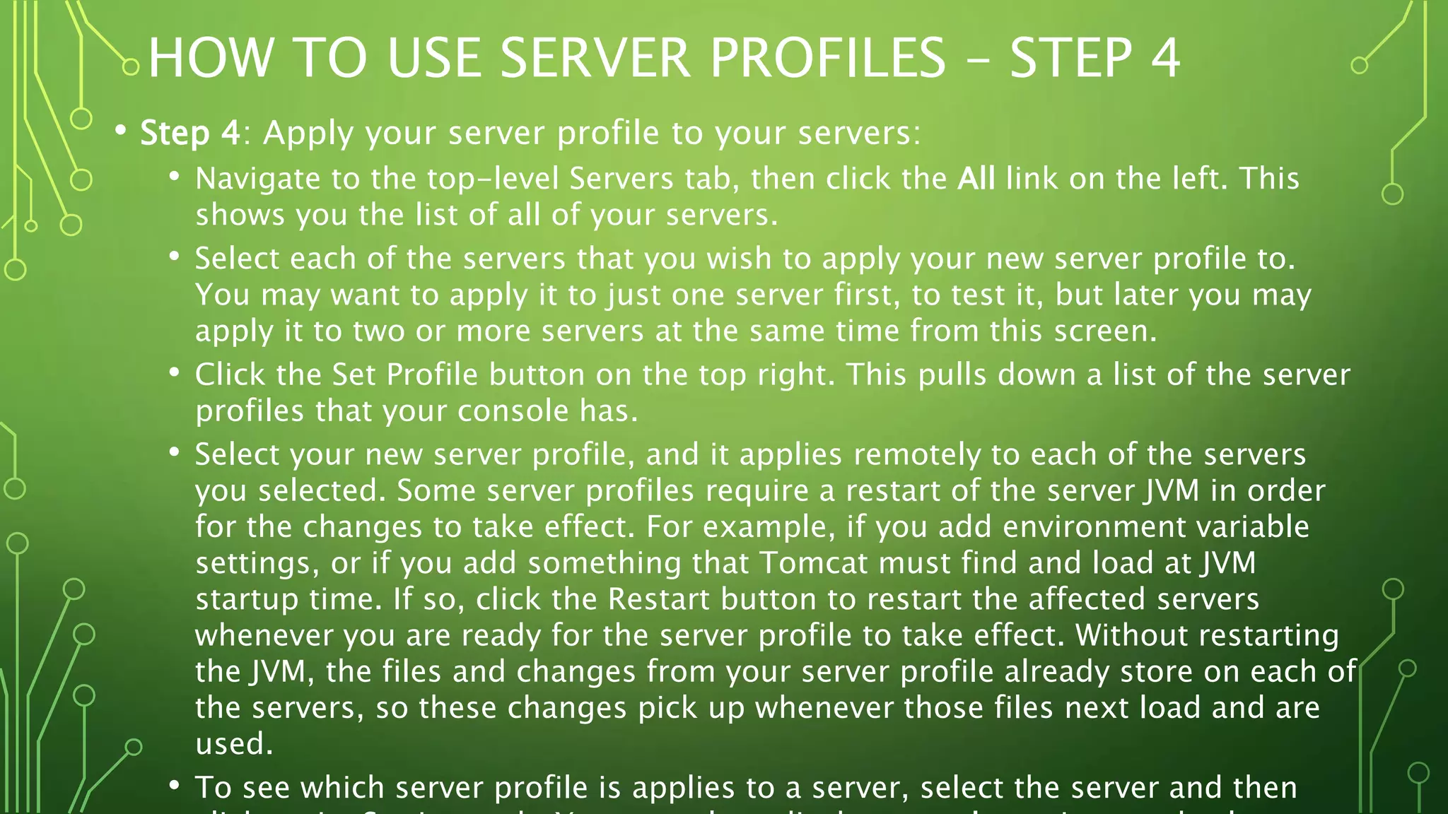 Mule tcat server - Server profiles | PPTX | Cloud Computing | Internet