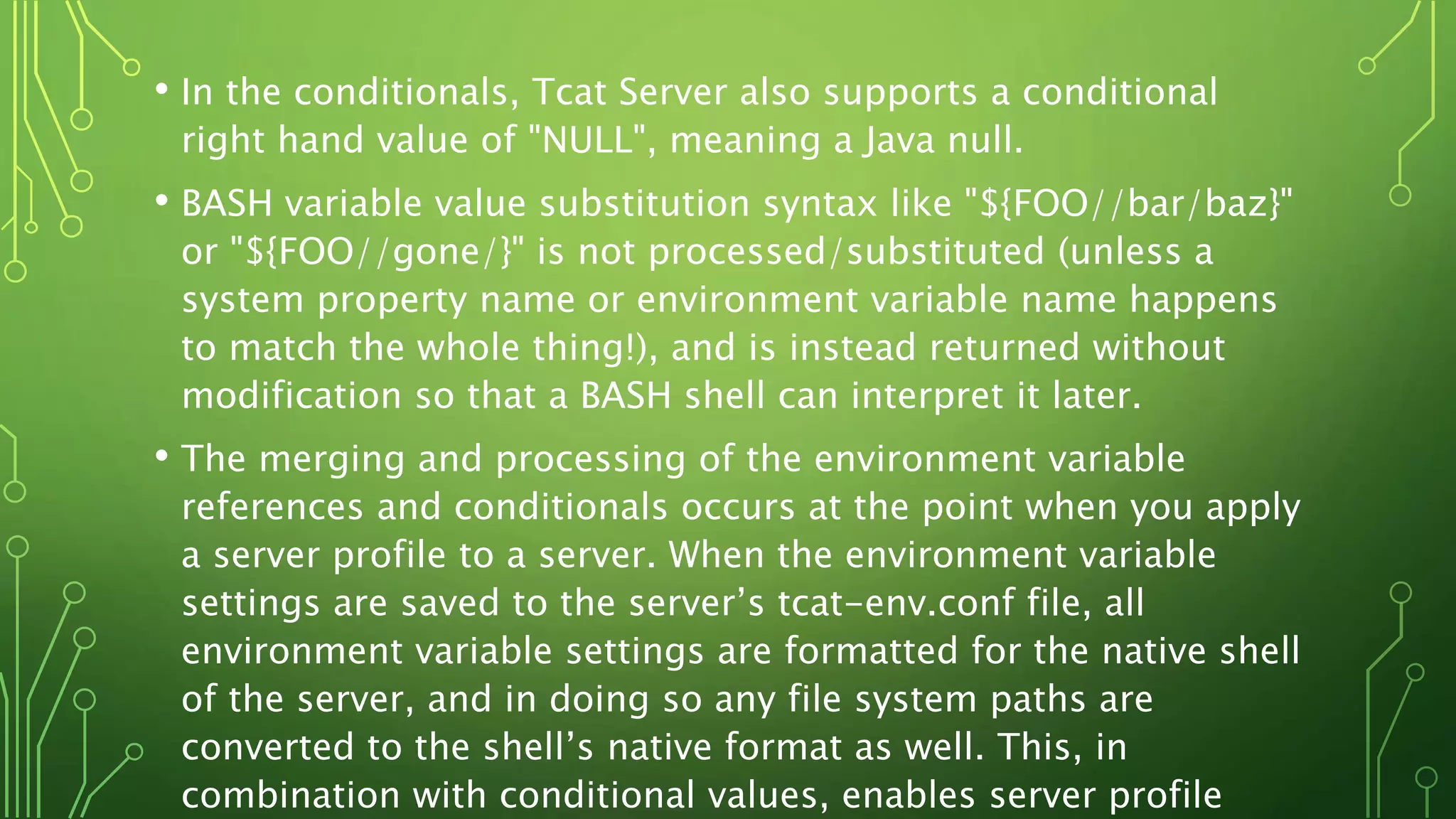 Mule tcat server - Server profiles | PPTX | Cloud Computing | Internet