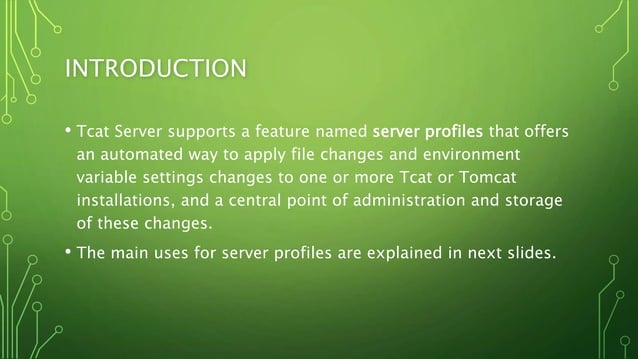 Mule tcat server - Server profiles | PPTX | Cloud Computing | Internet