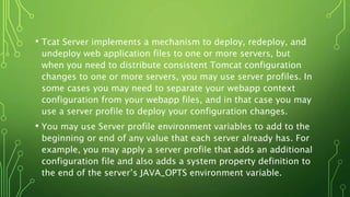Mule tcat server - Server profiles | PPTX | Cloud Computing | Internet