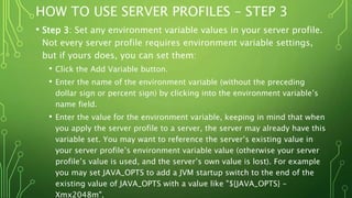 Mule tcat server - Server profiles | PPTX | Cloud Computing | Internet