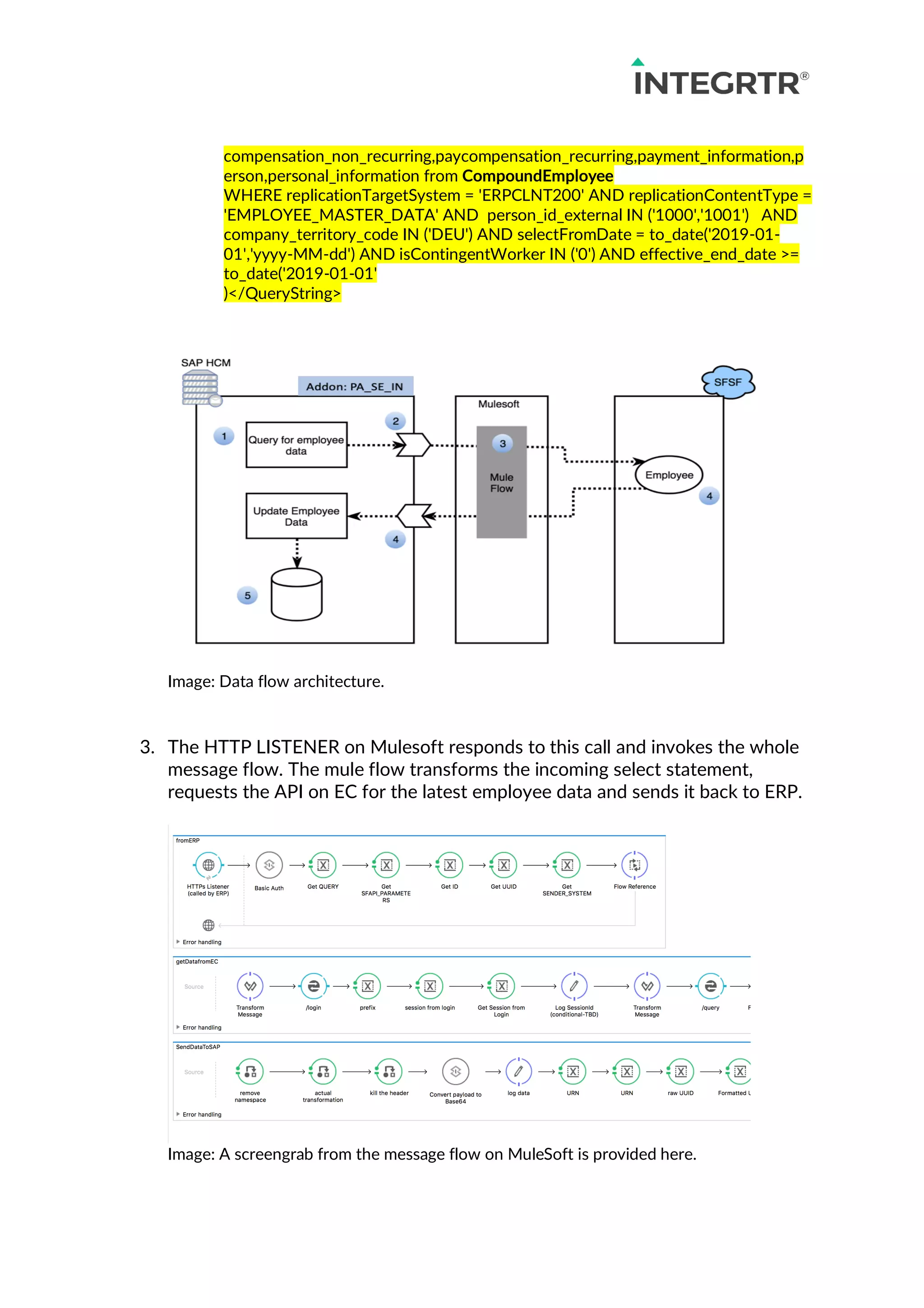 SuccessFactors Employee Central to SAP ERP HCM Payroll via MuleSoft | PDF