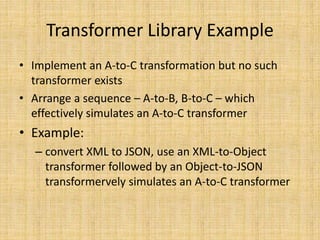 Mule transformers | PPTX | Programming Languages | Computing