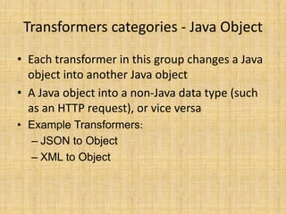 Mule transformers | PPTX | Programming Languages | Computing