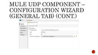 Mule UDP Transport | PPTX | Computer Networking | Computing