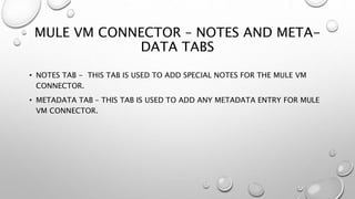 Mule VM Transport | PPTX | Computer Networking | Computing