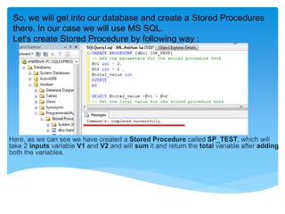 Mule with stored procedure | PPT