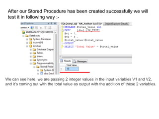 Stored procedure in Mule | PPTX | Databases | Computer Software and Applications
