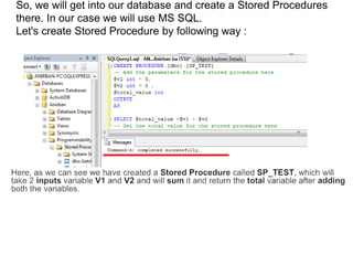 Mule with stored procedure | PPT