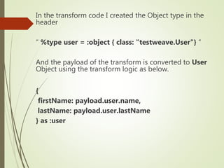 Mule xml java | PPT | Free Download