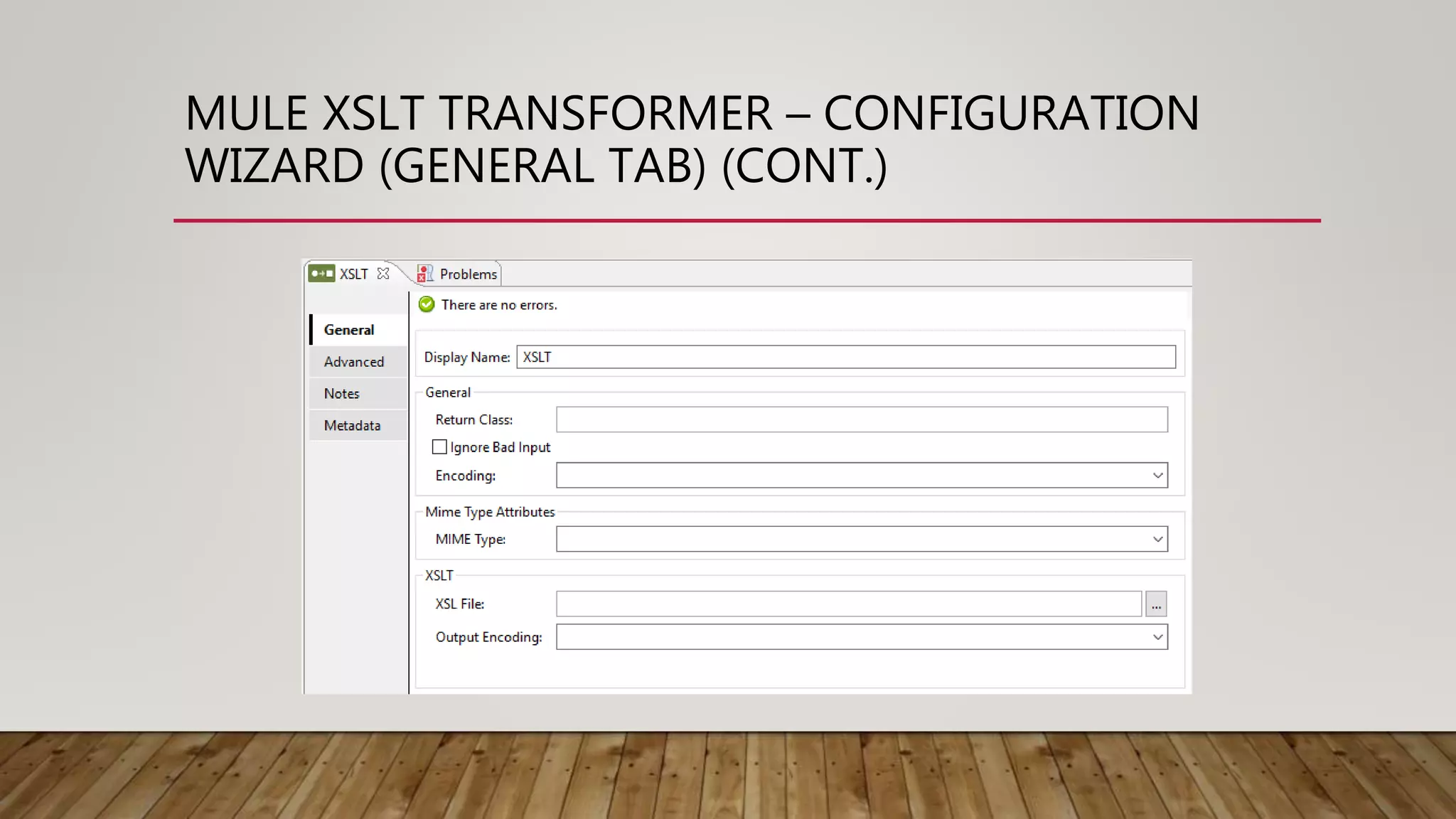 Mule XSLT Transformer | PPTX