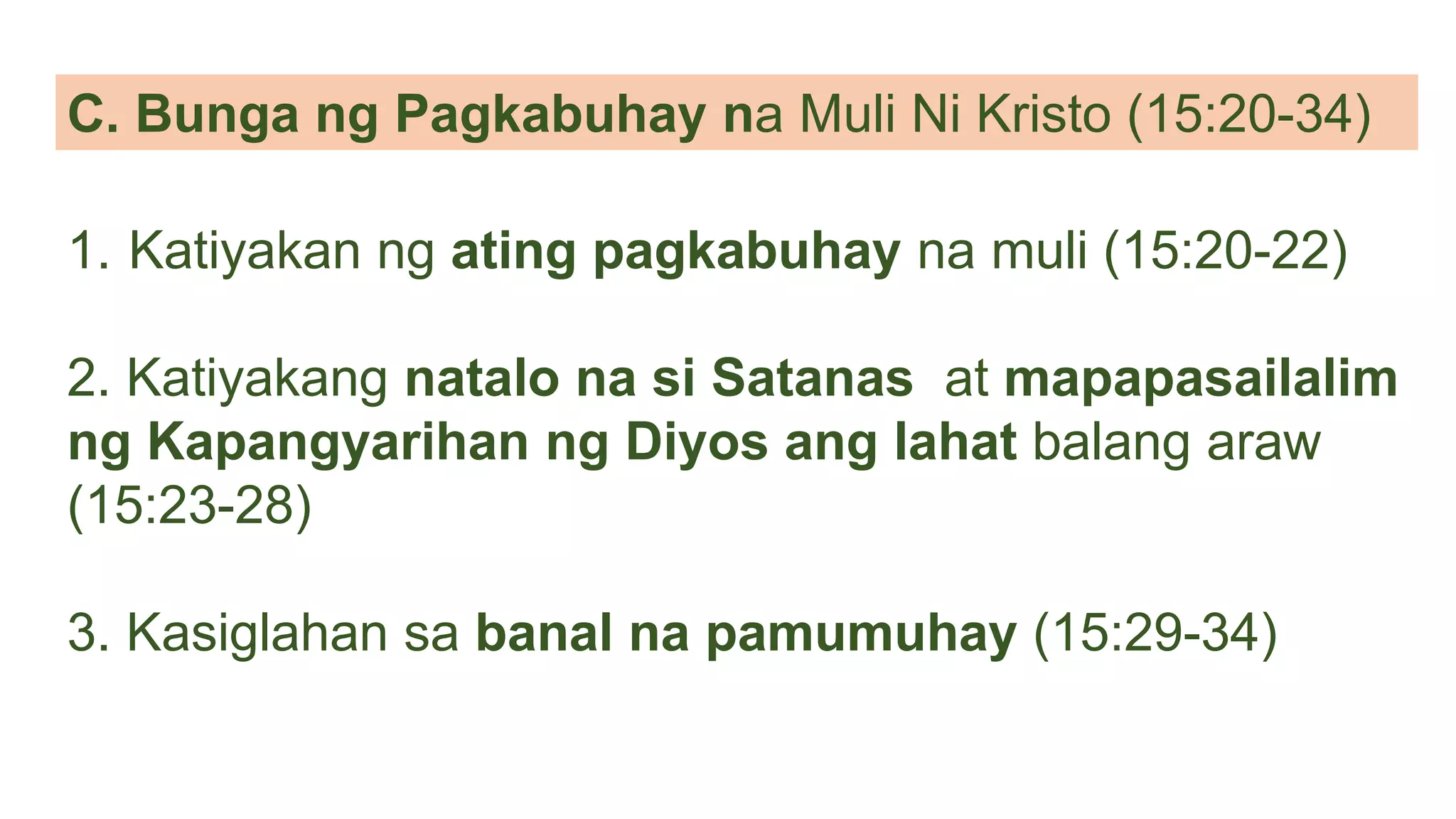 Muling pagkabuhay ni Kristo - Sunday school | PPTX