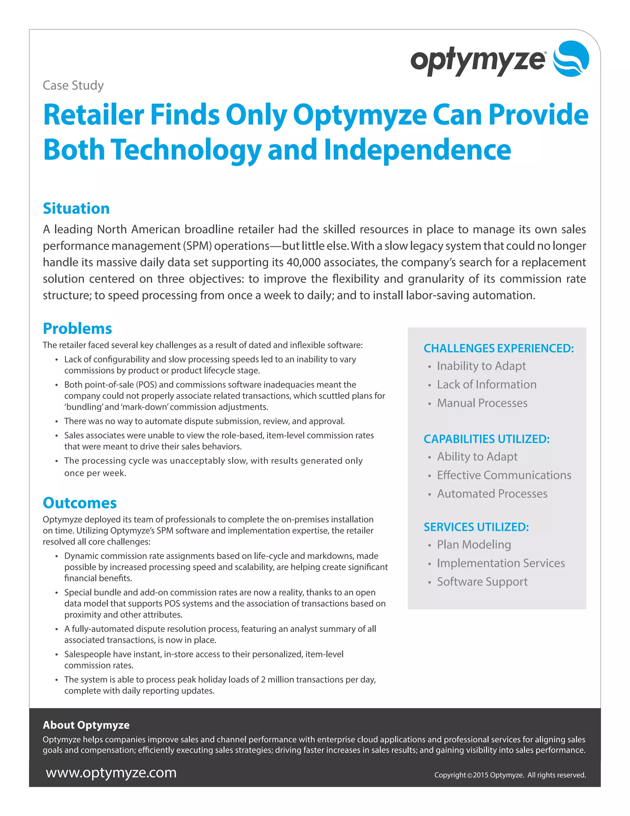 Mulitbrand retailer-improves-effectiveness | PDF | Computer Software ...