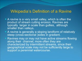 Mulla - Ravine Erosion Assessment | PPT