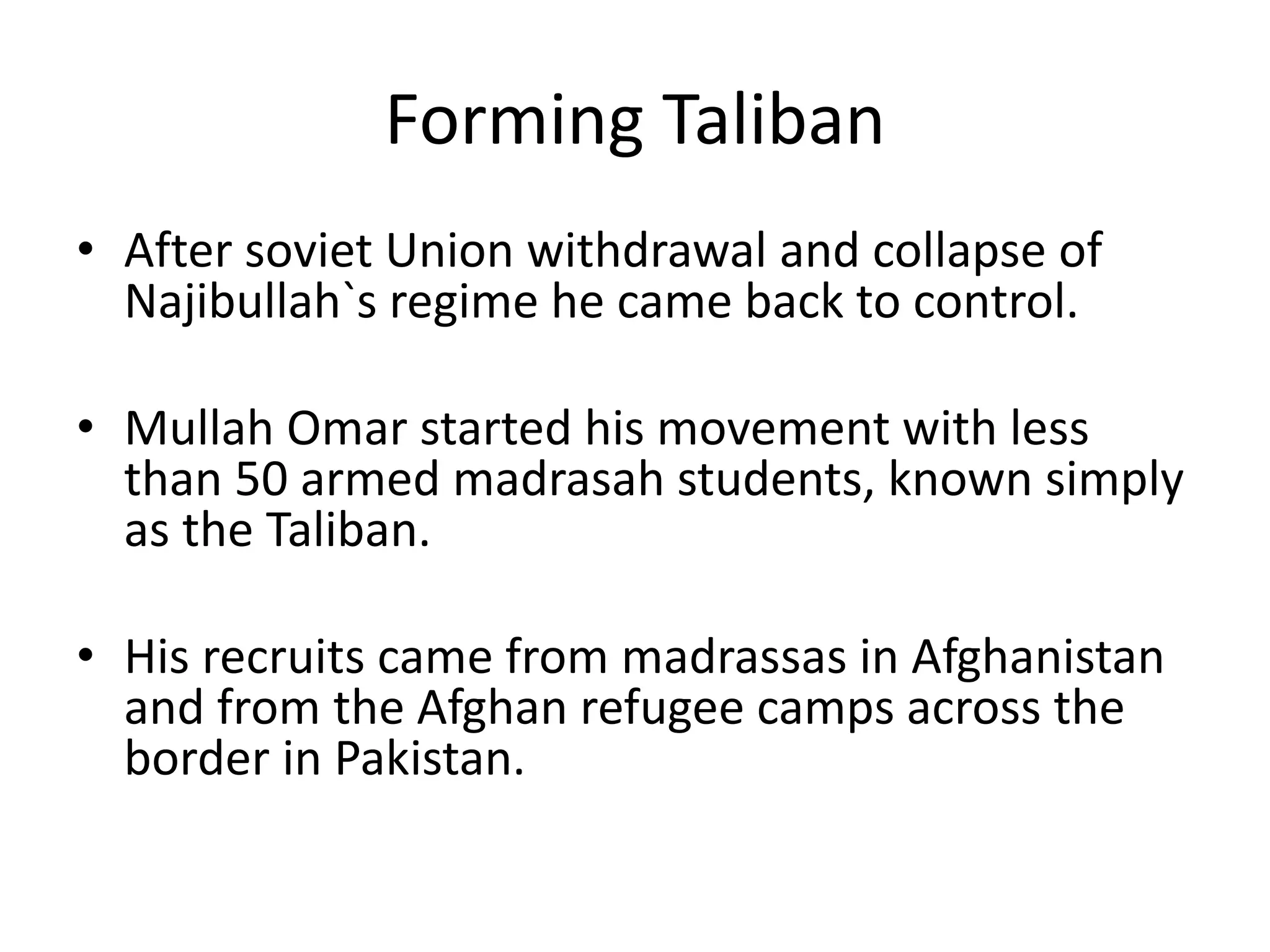 Mullah muhammad omer | PPTX