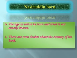 Mullah nasiruddin | PPT