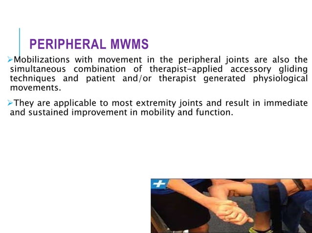 MULLIGAN CONCEPT AND MOBILIZATION OF SPINE | PPT