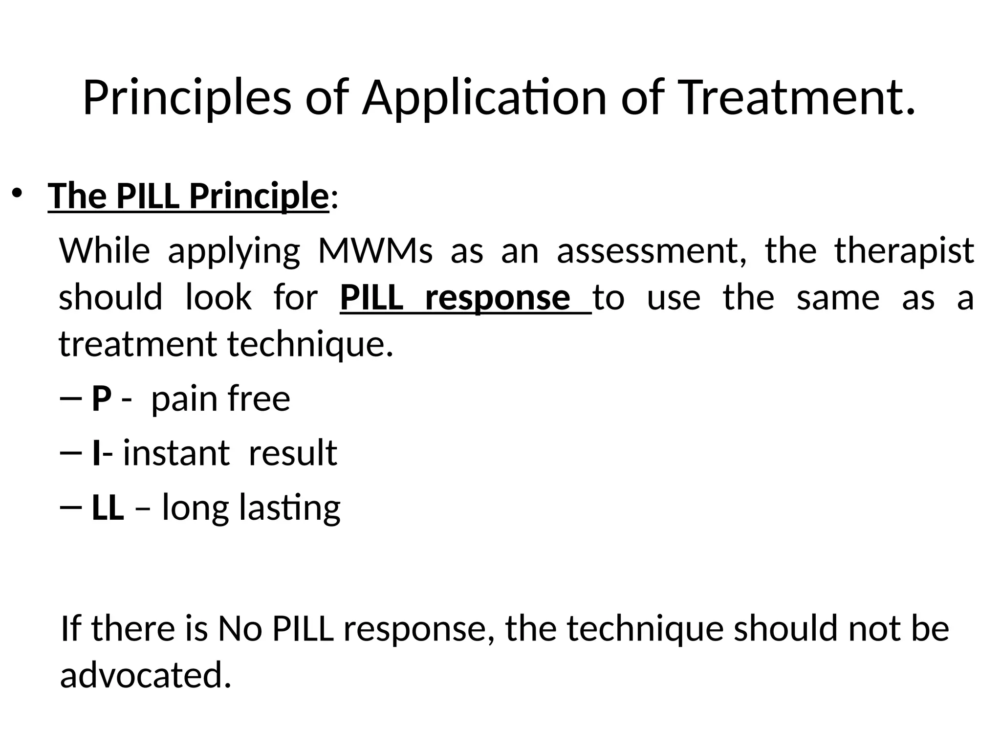 Mulligan mobilization (MWM) | PDF