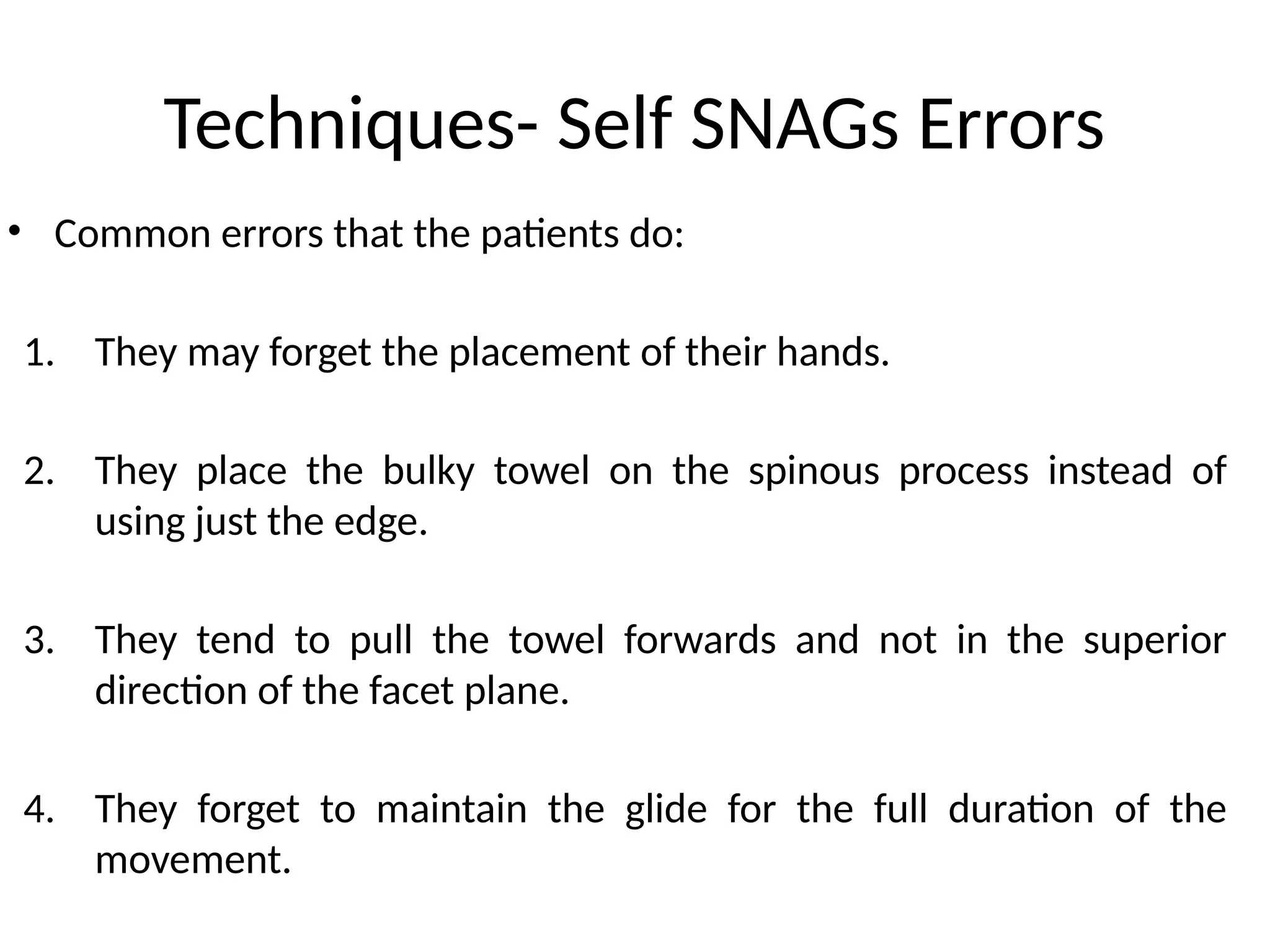 Mulligan mobilization (MWM) | PDF
