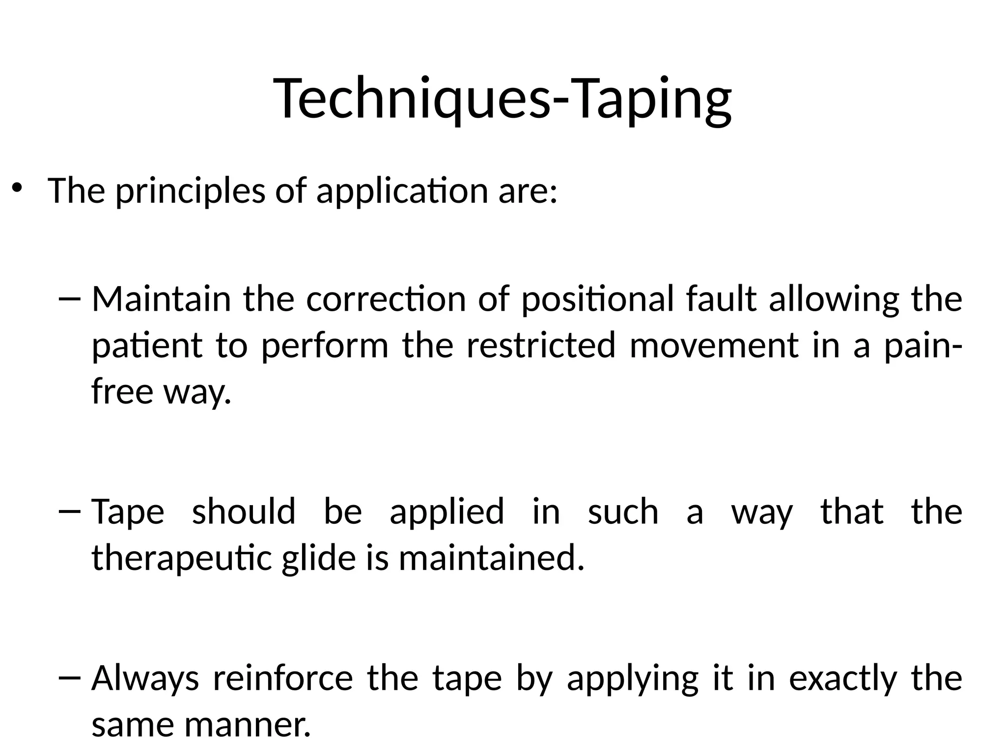 Mulligan mobilization (MWM) | PDF