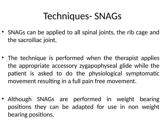 Mulligan mobilization (MWM) | PDF | Physical Therapy | Wellness