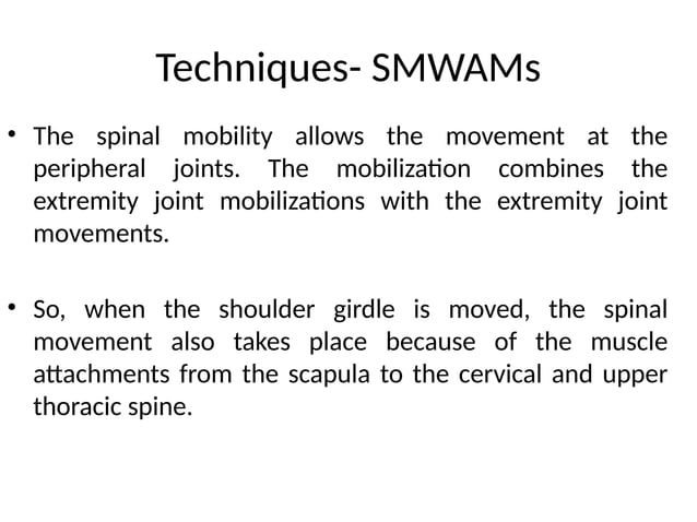 Mulligan mobilization (MWM) | PDF | Physical Therapy | Wellness