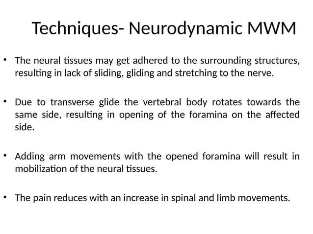 Mulligan mobilization (MWM) | PDF | Physical Therapy | Wellness