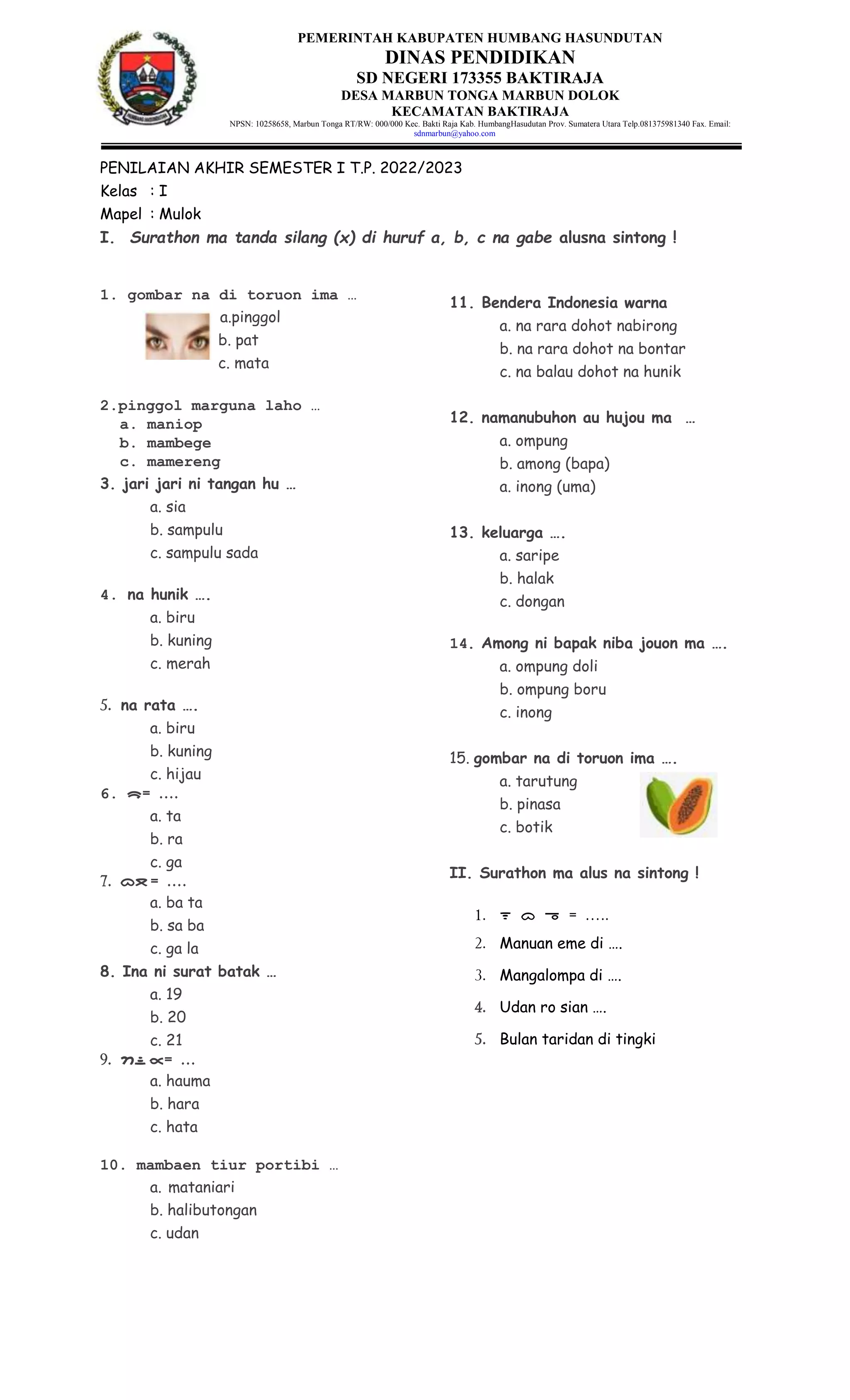 Soal Ujian mulok.pdf