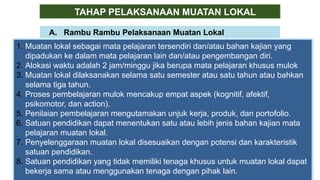 Muatan lokal dalam kurikulum merdeka 2023/2024 | PPTX