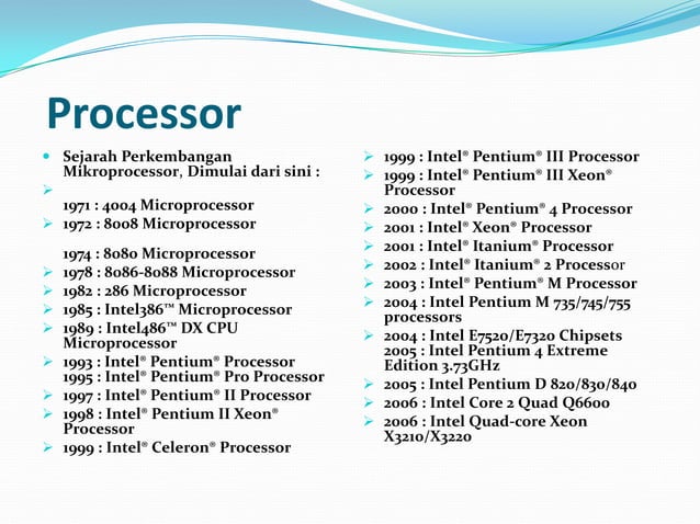 Mulok gçô bagian bagian dari cpu | PPT