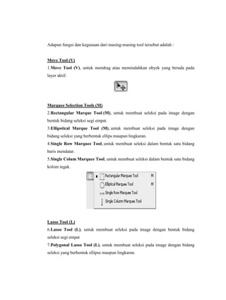 Mengenal Lembar Kerja Adobe Photoshop CS3 | DOCX